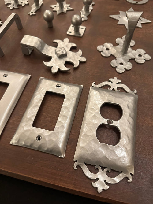 Rustic Wrought Iron Hardware and Decor– Bushere & Son Iron Studio Inc.