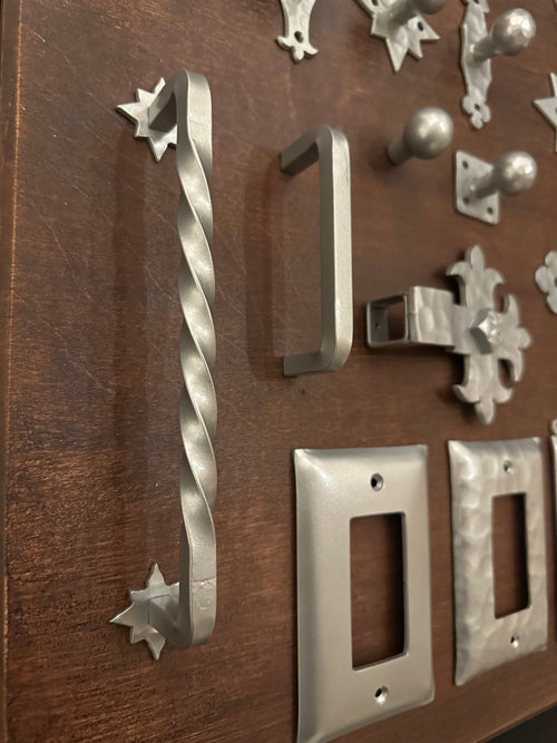 Rustic Wrought Iron Hardware and Decor– Bushere & Son Iron Studio Inc.