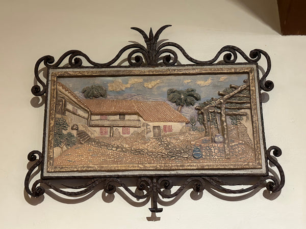 Vintage Cal Art Tile Entry Scenic SGM63 | Bushere & Son Iron Studio Inc.