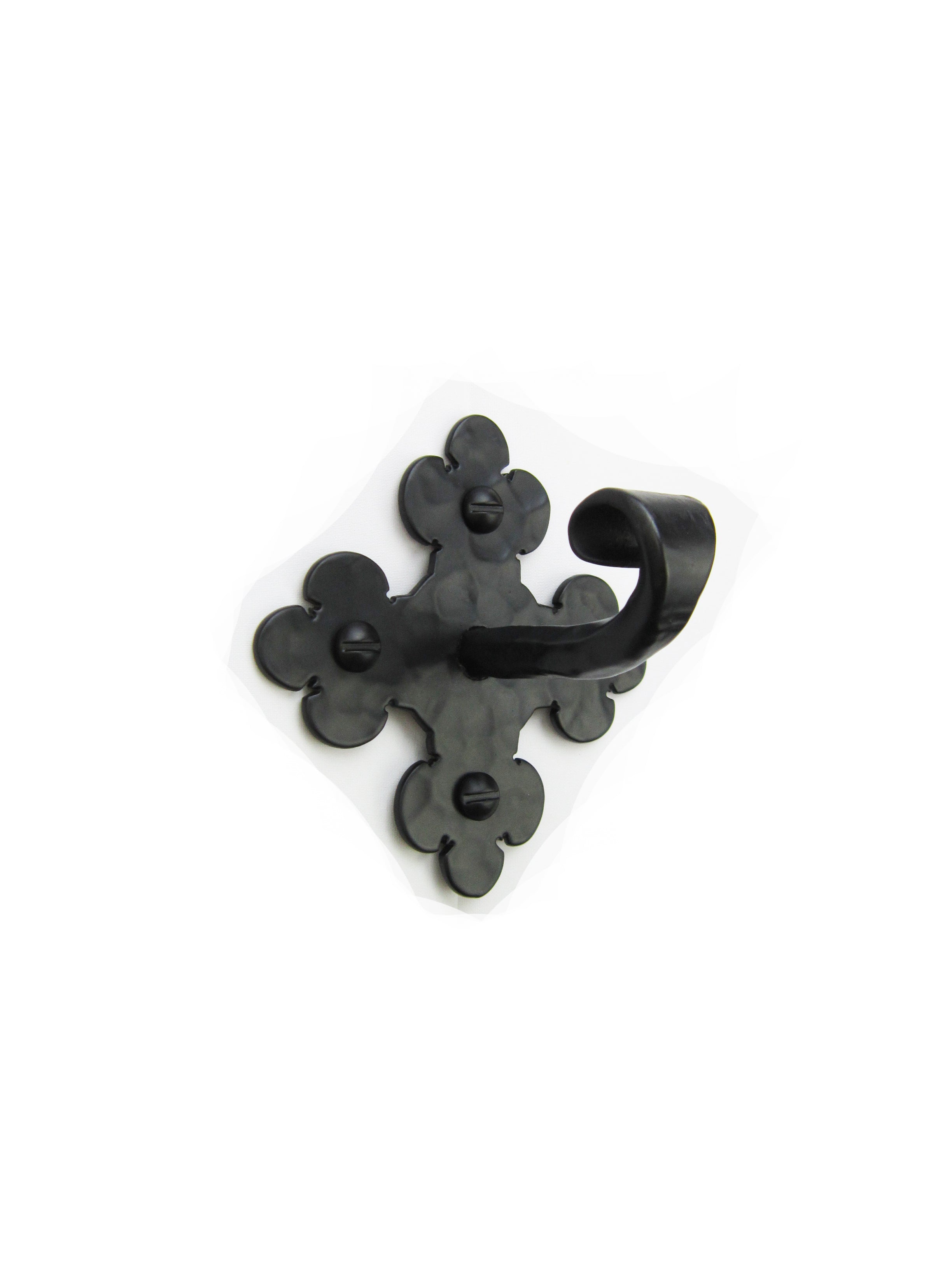 Rustic Spanish Club Wrought Iron Hook BHH2 | Bushere & Son Iron Studio Inc.