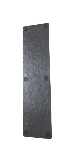Rustic Farmhouse Wrought Iron Push Plate PP5– Bushere & Son Iron Studio ...